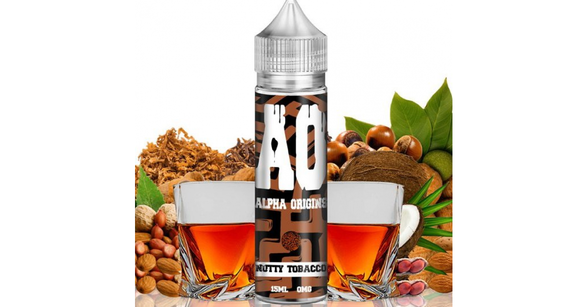 Alpha Origins Shake and Vape 15ml Nutty Tobacco | Vapemania