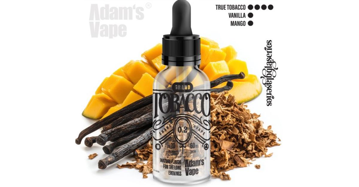 Příchuť Adam´s Vape Shake and Vape 10ml Grand Tobacco