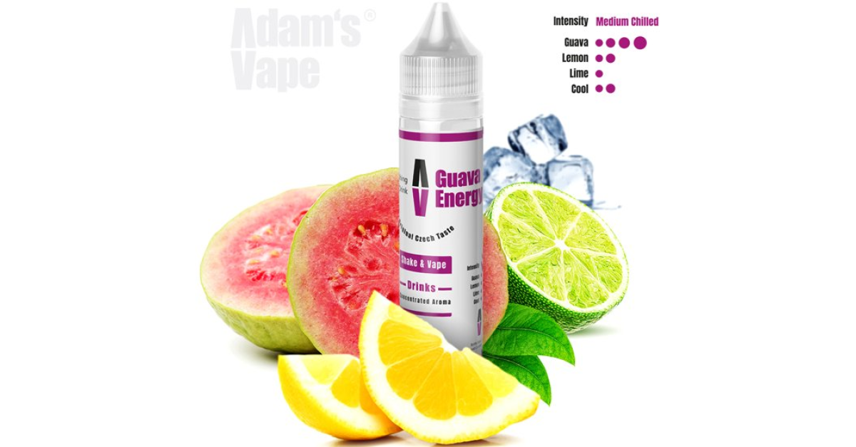 Příchuť Adam´s Vape Shake and Vape 10ml Guava Energy