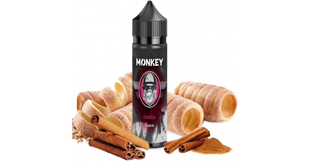 Příchuť MONKEY liquid Shake and Vape Cindou 10ml