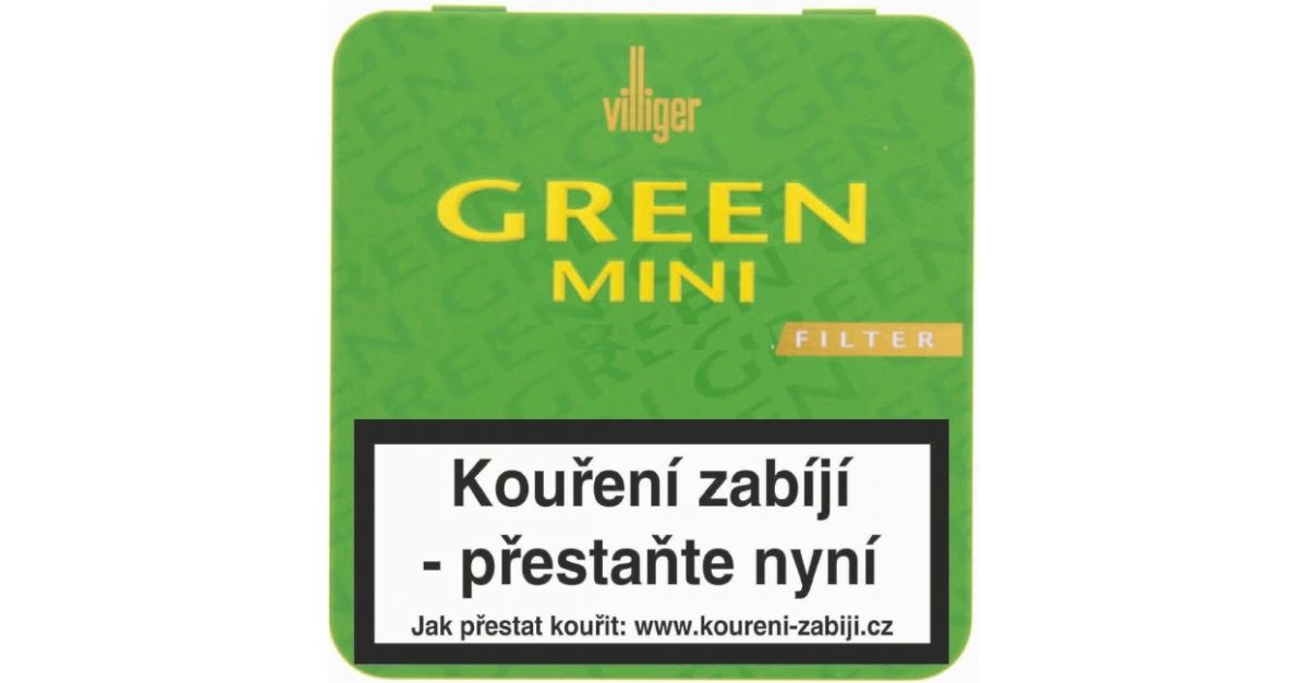 Villiger Green Mini Filter 20ks TT