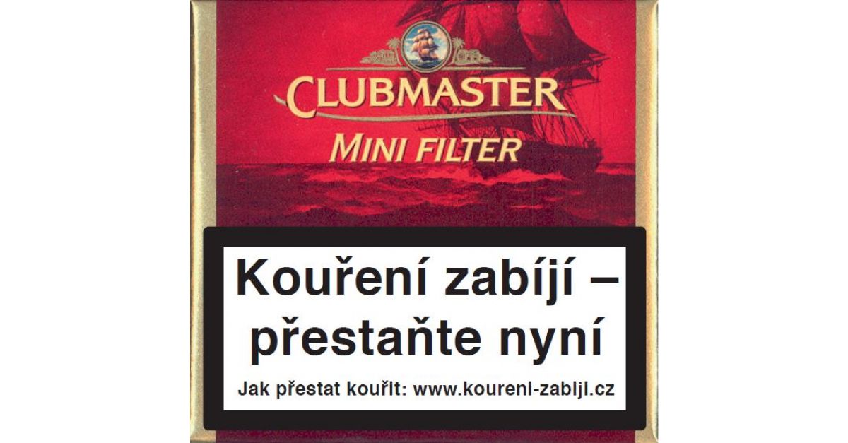 Clubmaster Mini Red Filter 20ks TT
