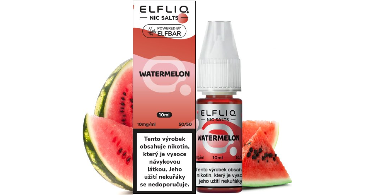 Liquid ELFLIQ Nic SALT Watermelon 10ml 10mg