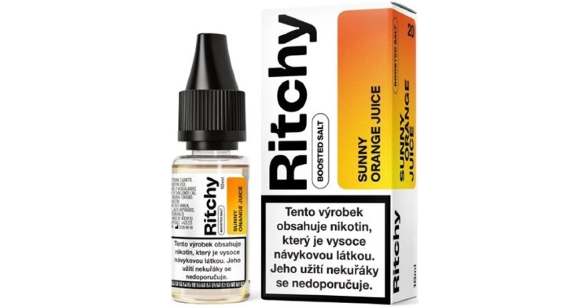 Liquid Ritchy SALT Sunny Orange Juice 10ml - 20mg