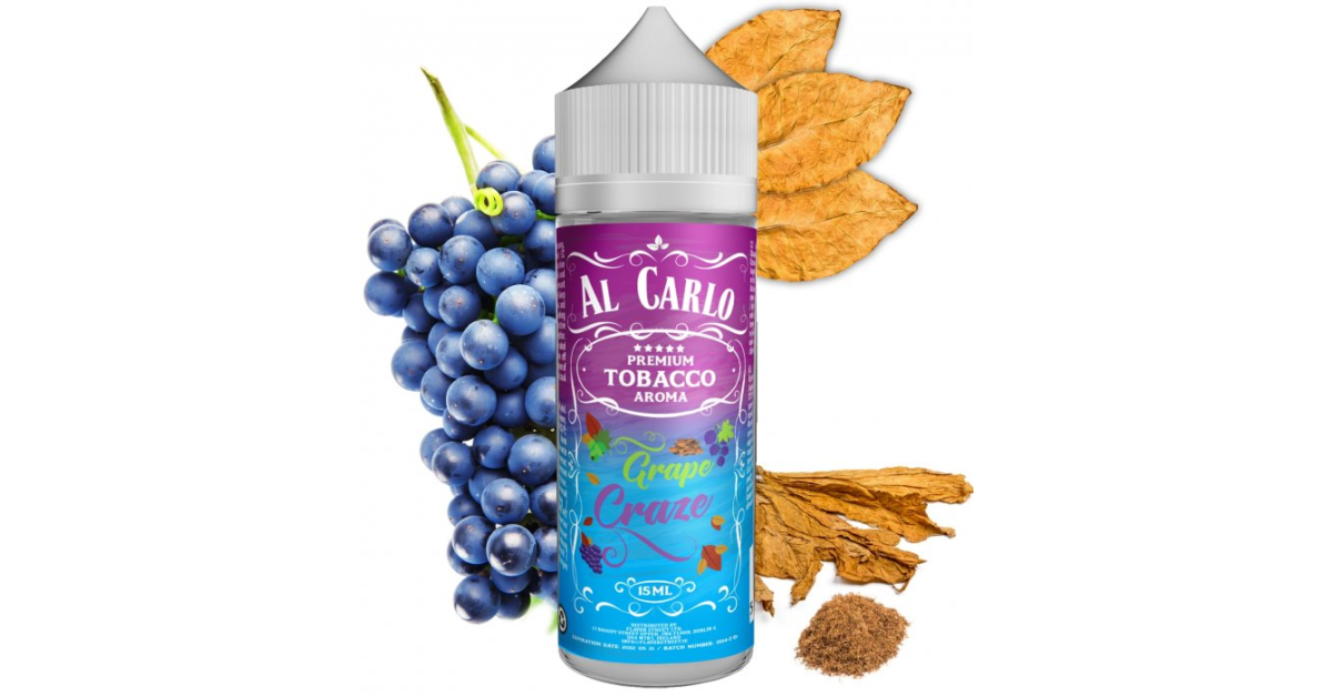 Příchuť Al Carlo Shake and Vape 12ml Grape Craze