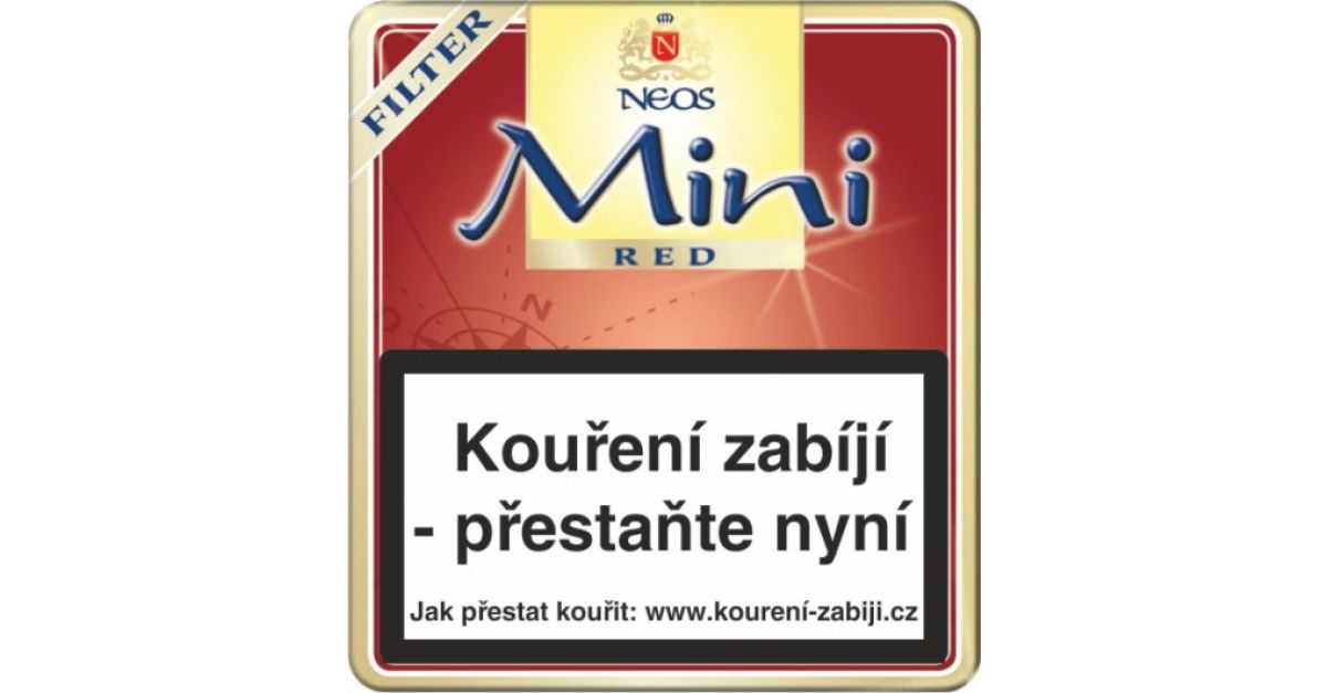 Neos Mini Red Filter 20ks