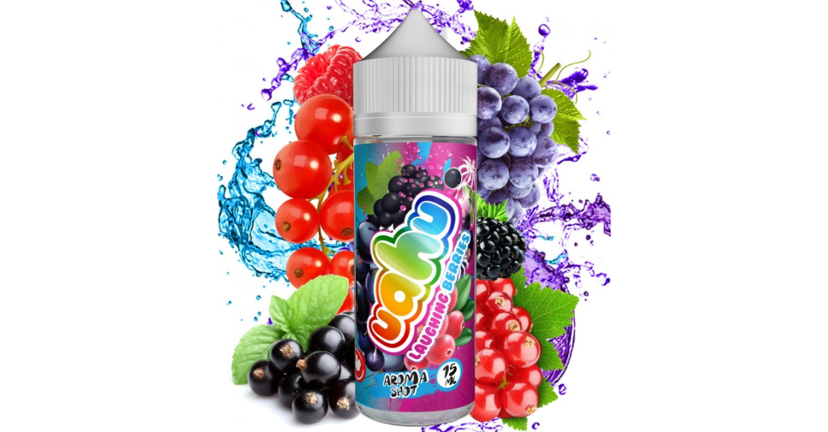 Příchuť UAHU Shake and Vape 12ml Laughing Berries