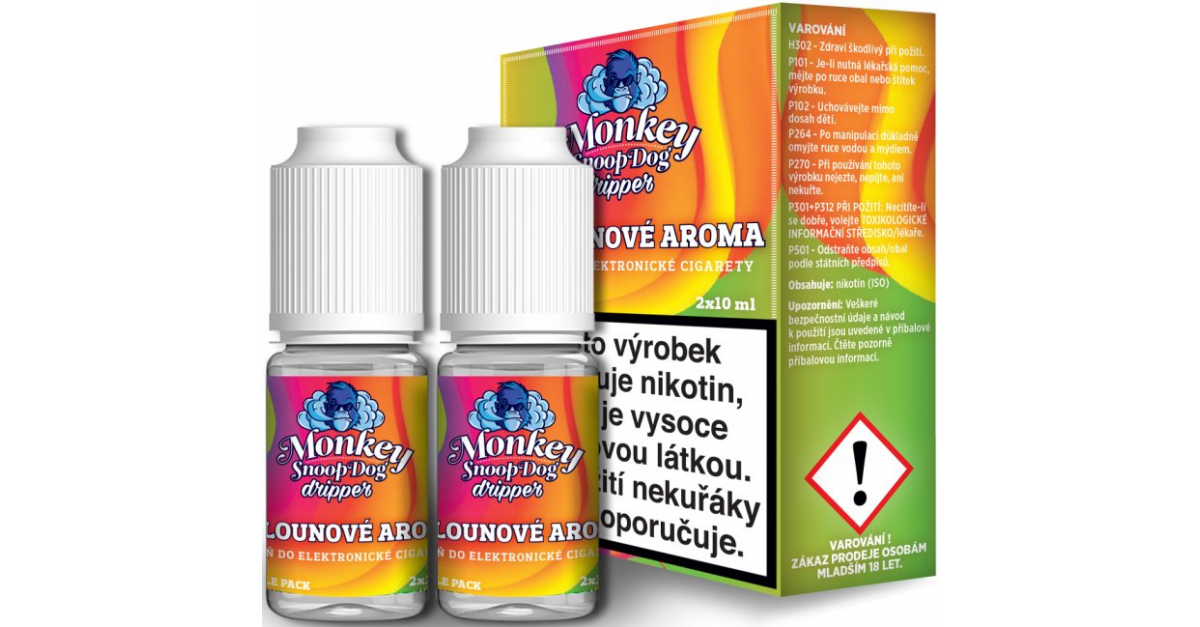 Liquid Monkey SnoopDog Dripper 2Pack Melon 2x10ml | Vapemania