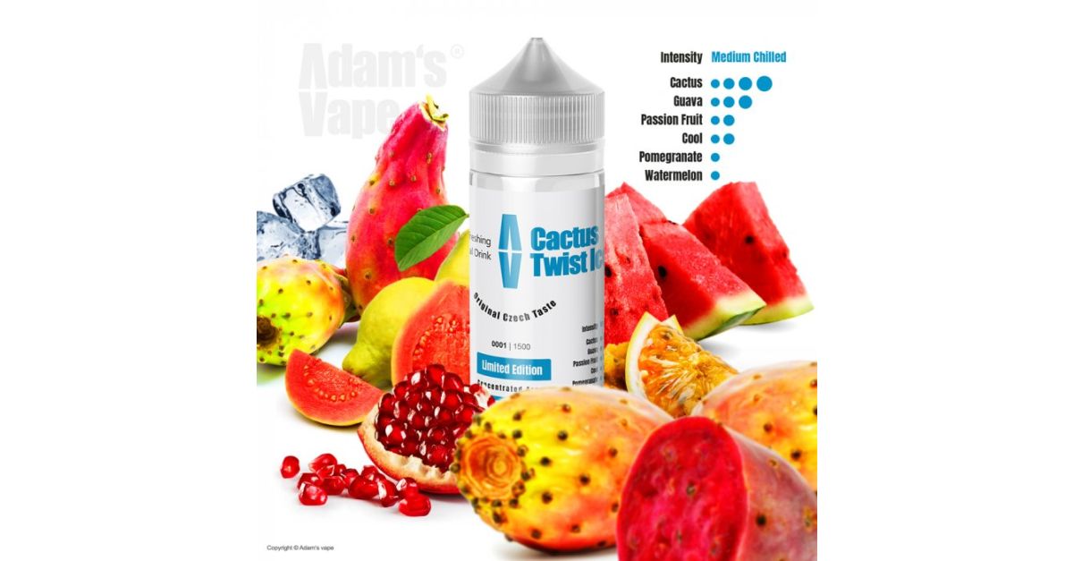Příchuť Adam´s Vape Shake and Vape LIMITED EDITION 20ml Cactus Twist Ice