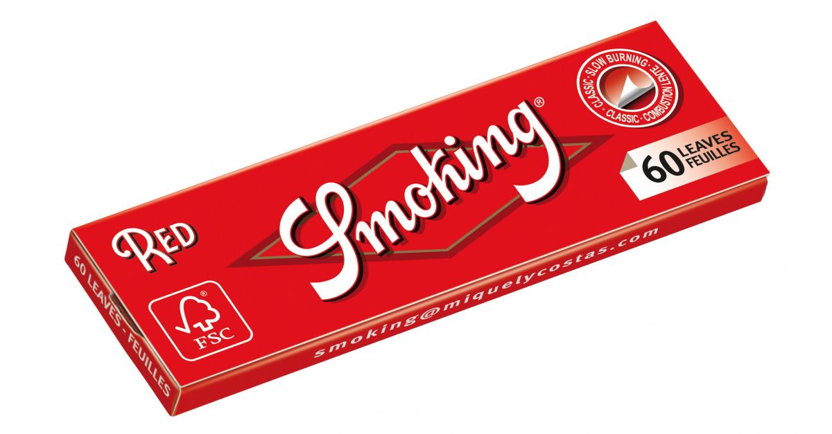 Smoking Regular Red | Smokingklub.cz