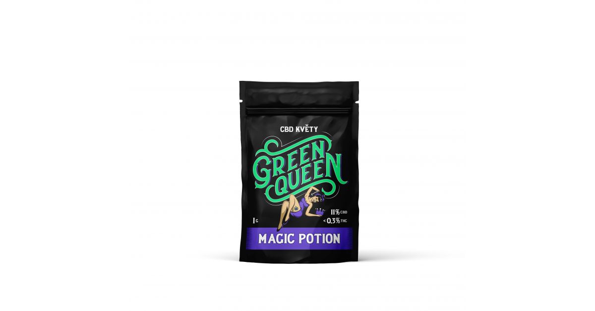 Green Queen Flower Magic Potion 1g | Vapemania