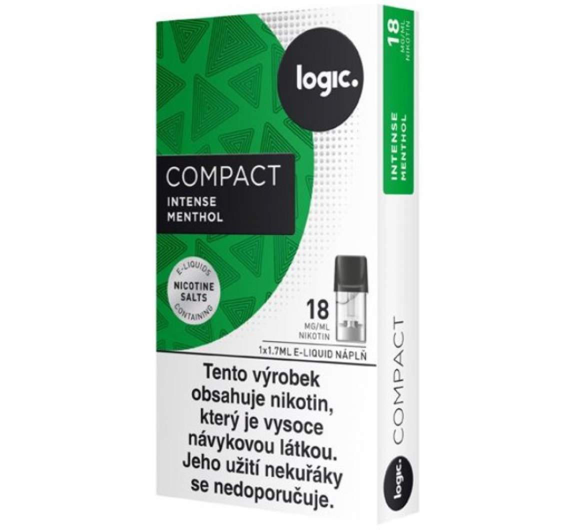 JTI Logic Compact cartridge Intense Menthol 18mg | Vapemania